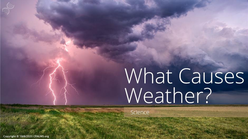 What Causes Weather 