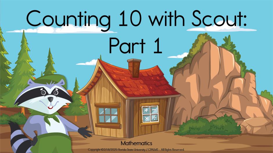 Counting to 10 With Scout