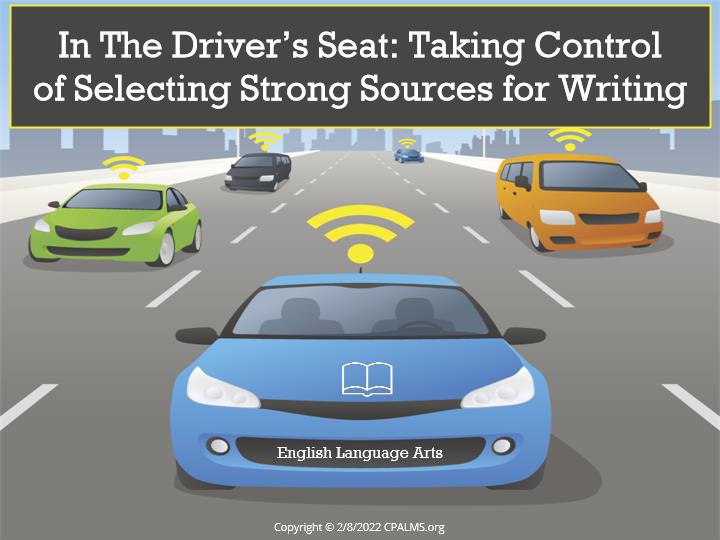 In the Driver's Seat!