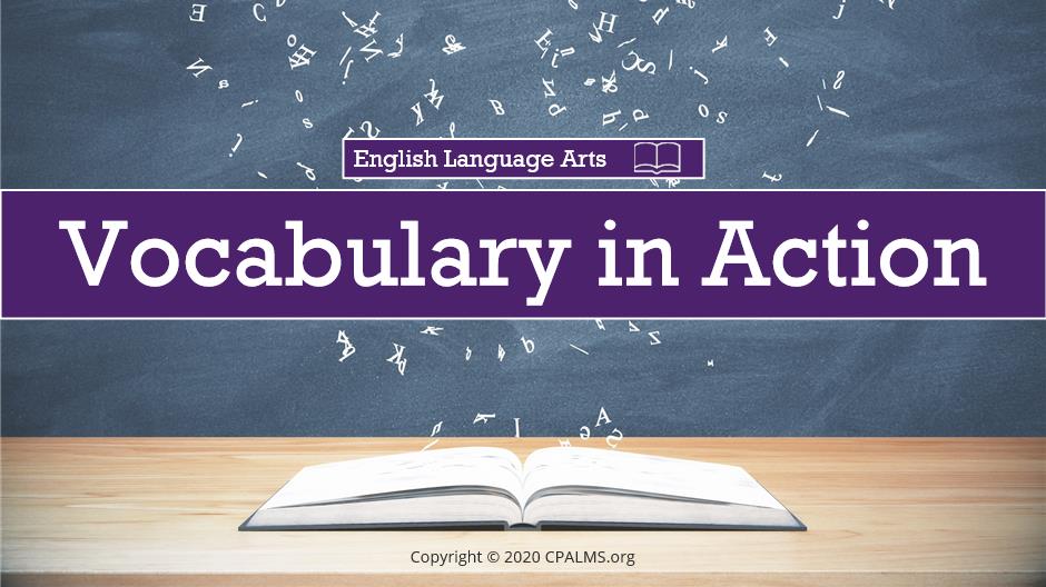 Vocabulary in Action