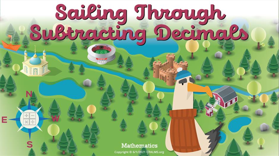 Sailing Through Subtracting Decimals