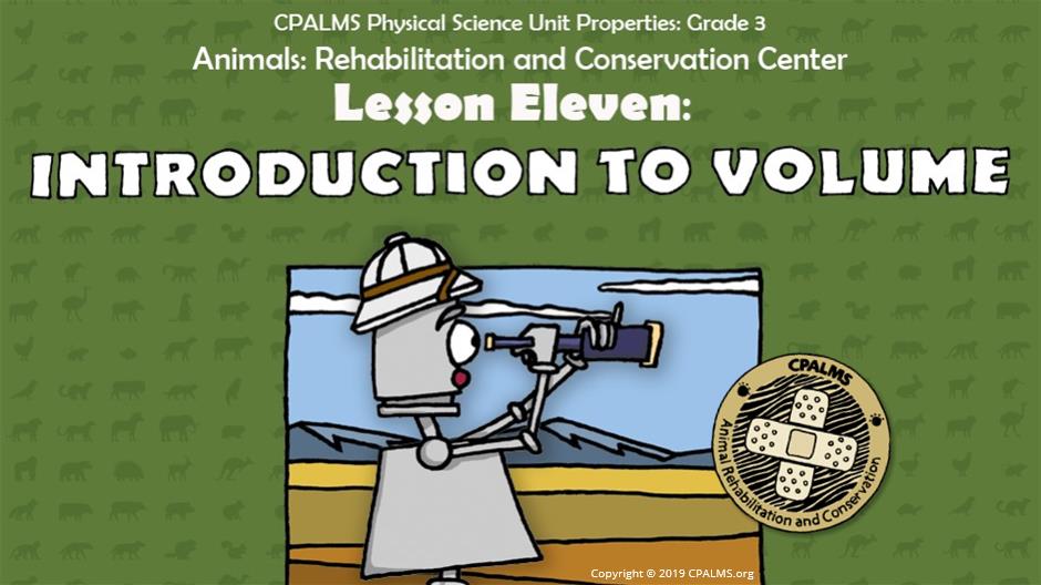 Lesson 11 Video: Introduction to Volume