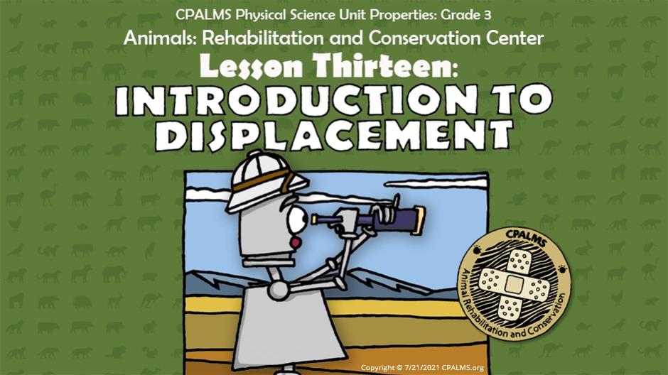 Lesson 13 Video: Introduction to Displacement