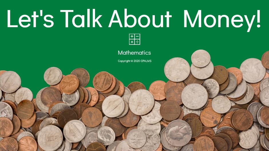 Let's Talk About Money (Part 1)
