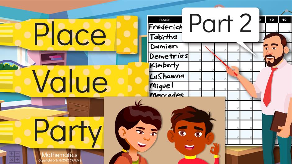 Place Value Party - Part 2