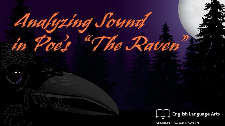 Analyzing Sound in Poe's "The Raven"