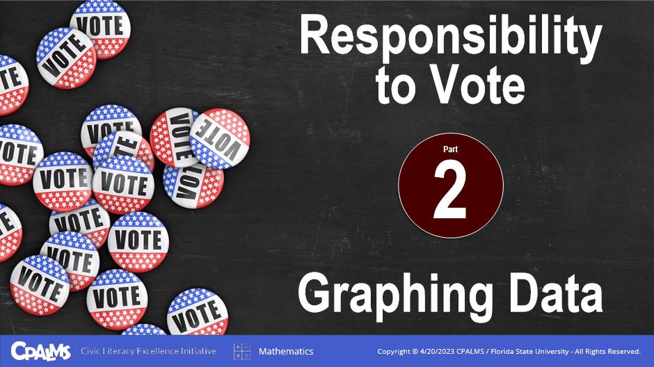 Responsibility to Vote Part 2: Graphing Data