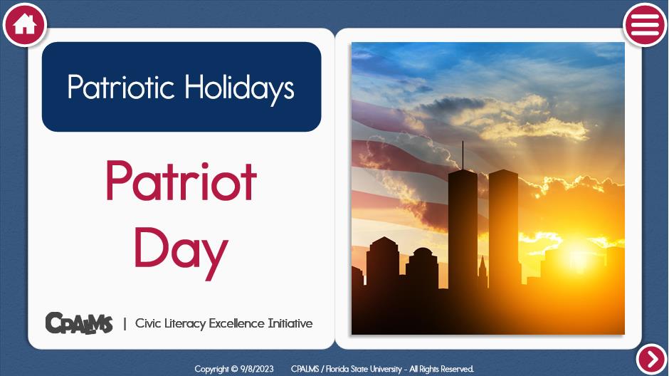 Patriot Day - Interactive Research Pages