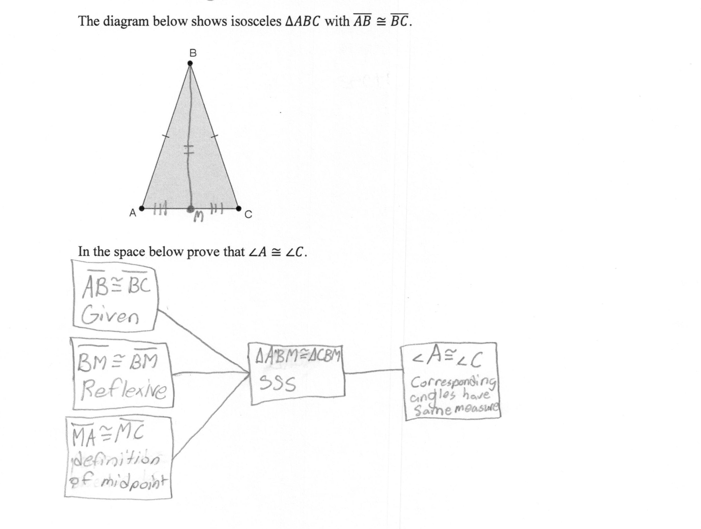 Isosceles Triangle Proof