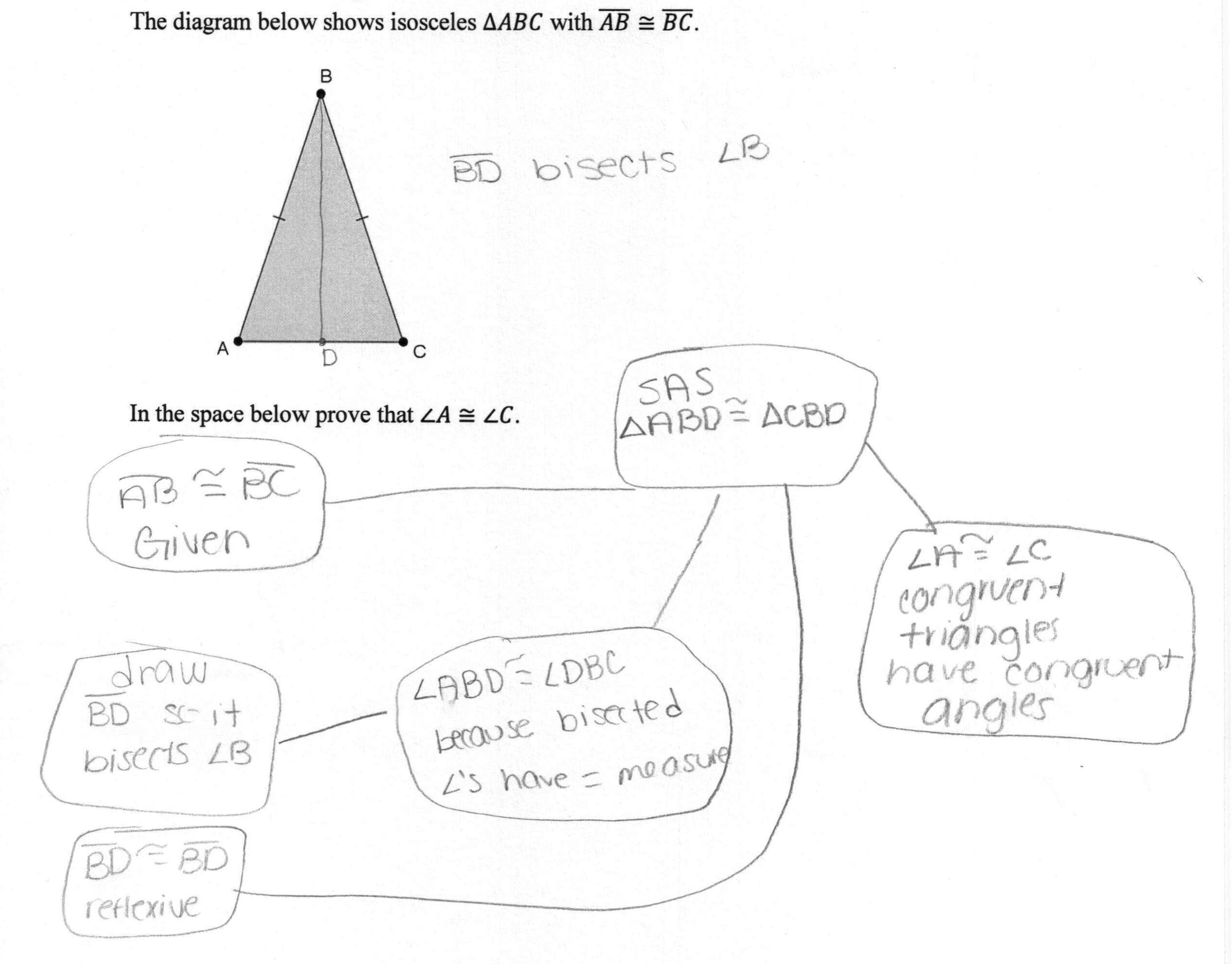 Isosceles Triangle Proof