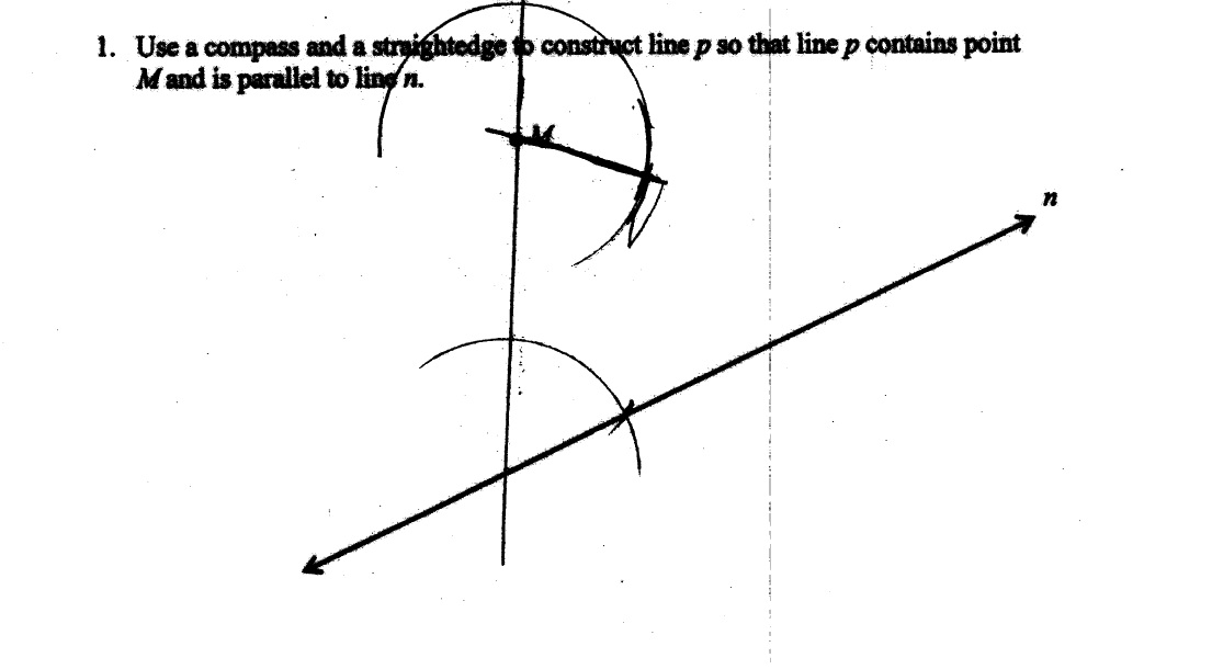 Constructions for Parallel Lines