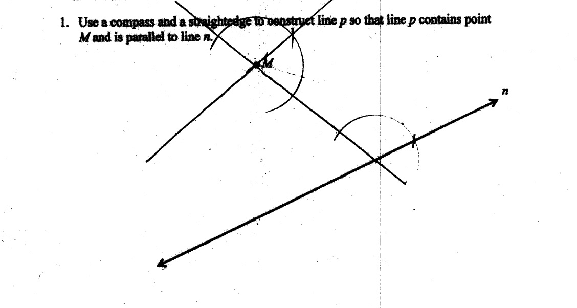 Constructions for Parallel Lines