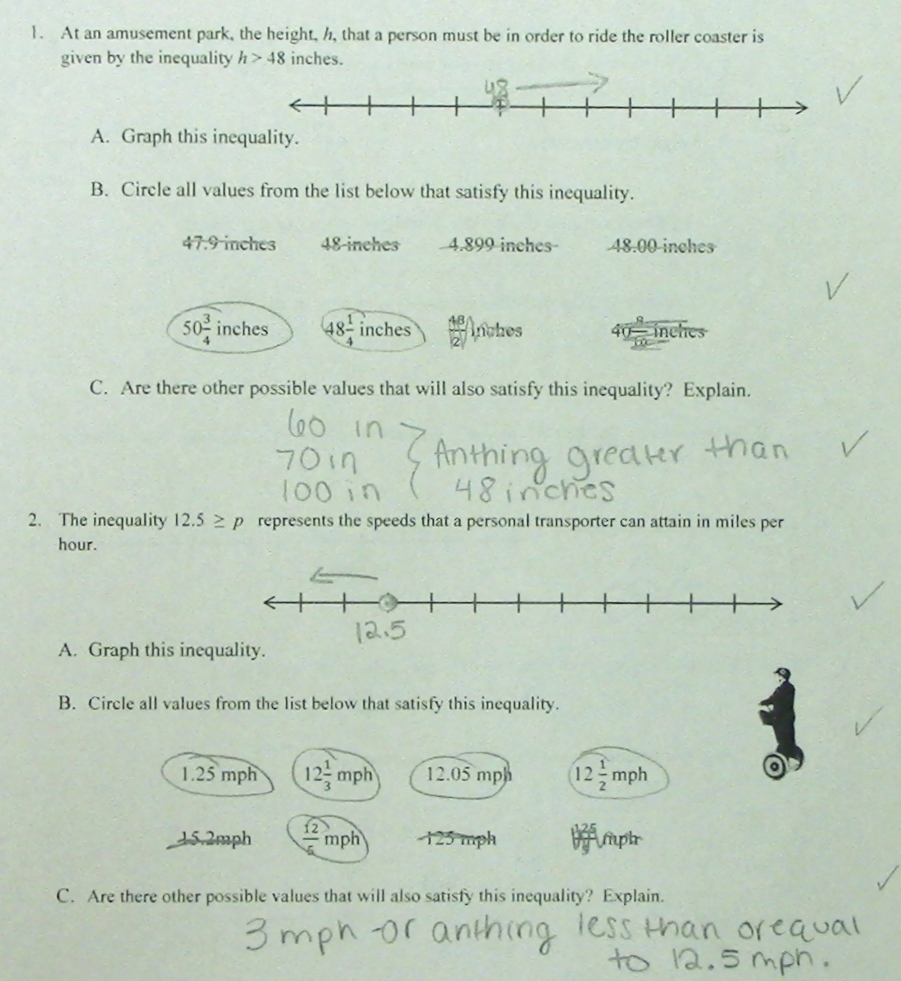 Rational Number Lines