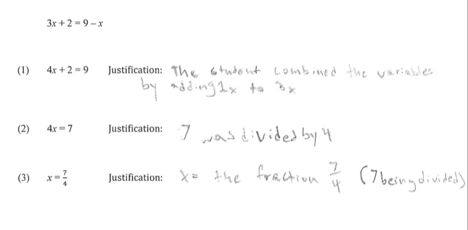 Justify the Process - 1