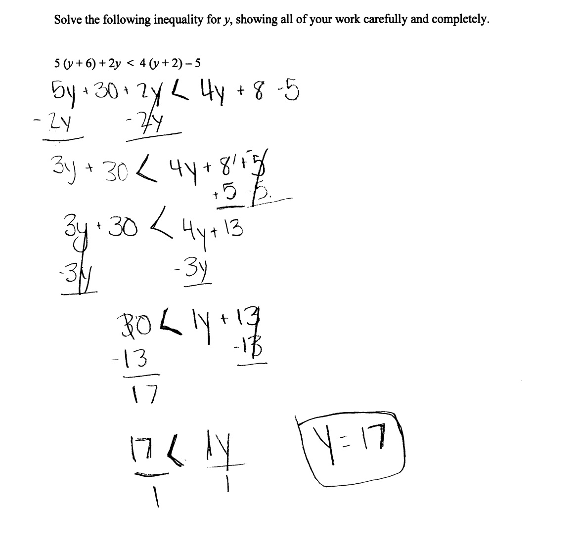 Solve For Y
