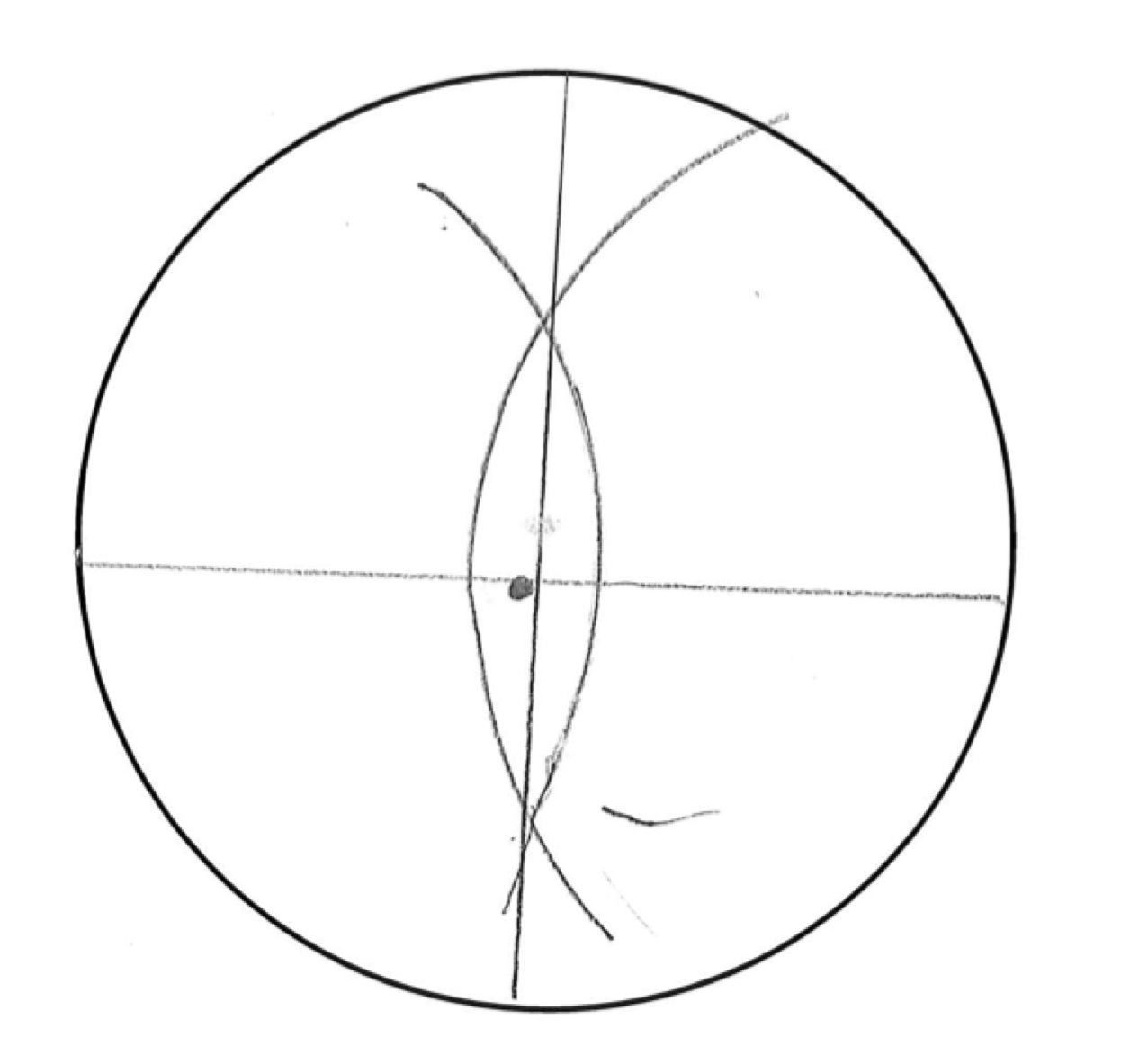 Construct the Center of a Circle