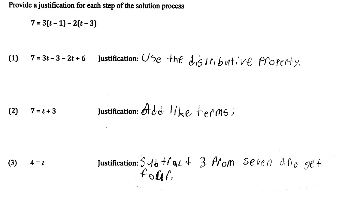 Justify the Process - 2