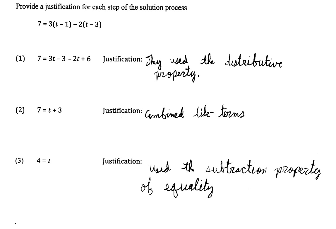 Justify the Process - 2