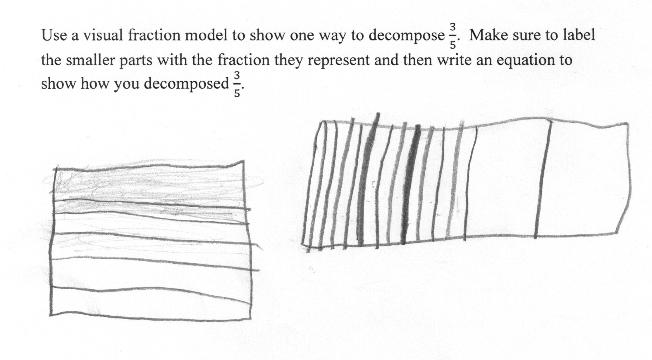 Decomposing Three-Fifths