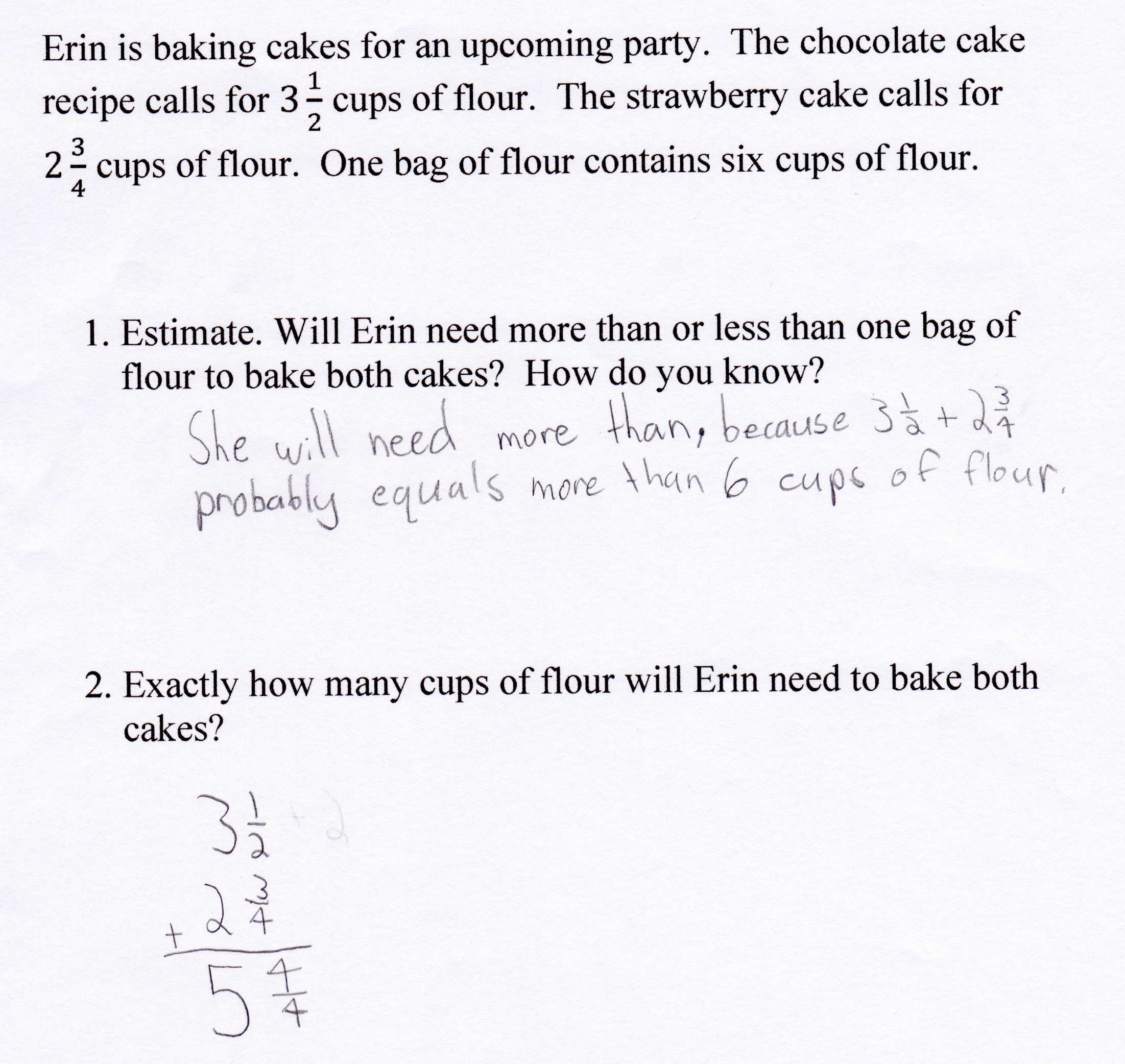 Baking Cakes