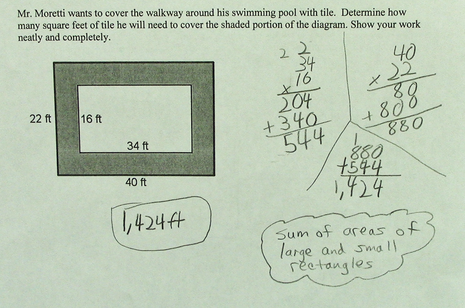 Swimming Pool Walkway
