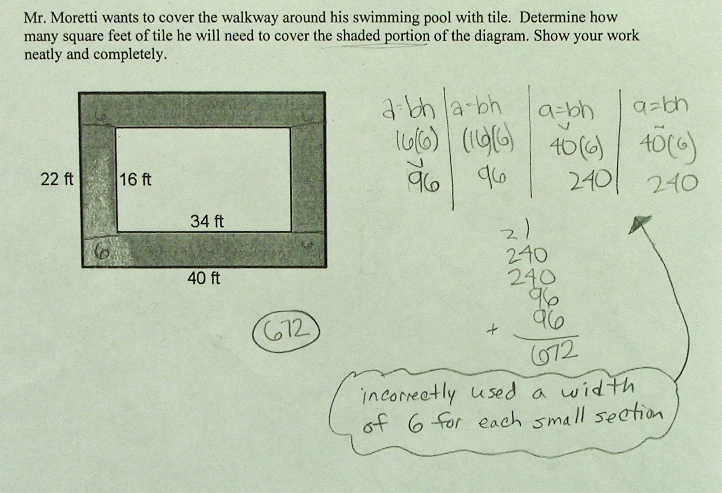 Swimming Pool Walkway