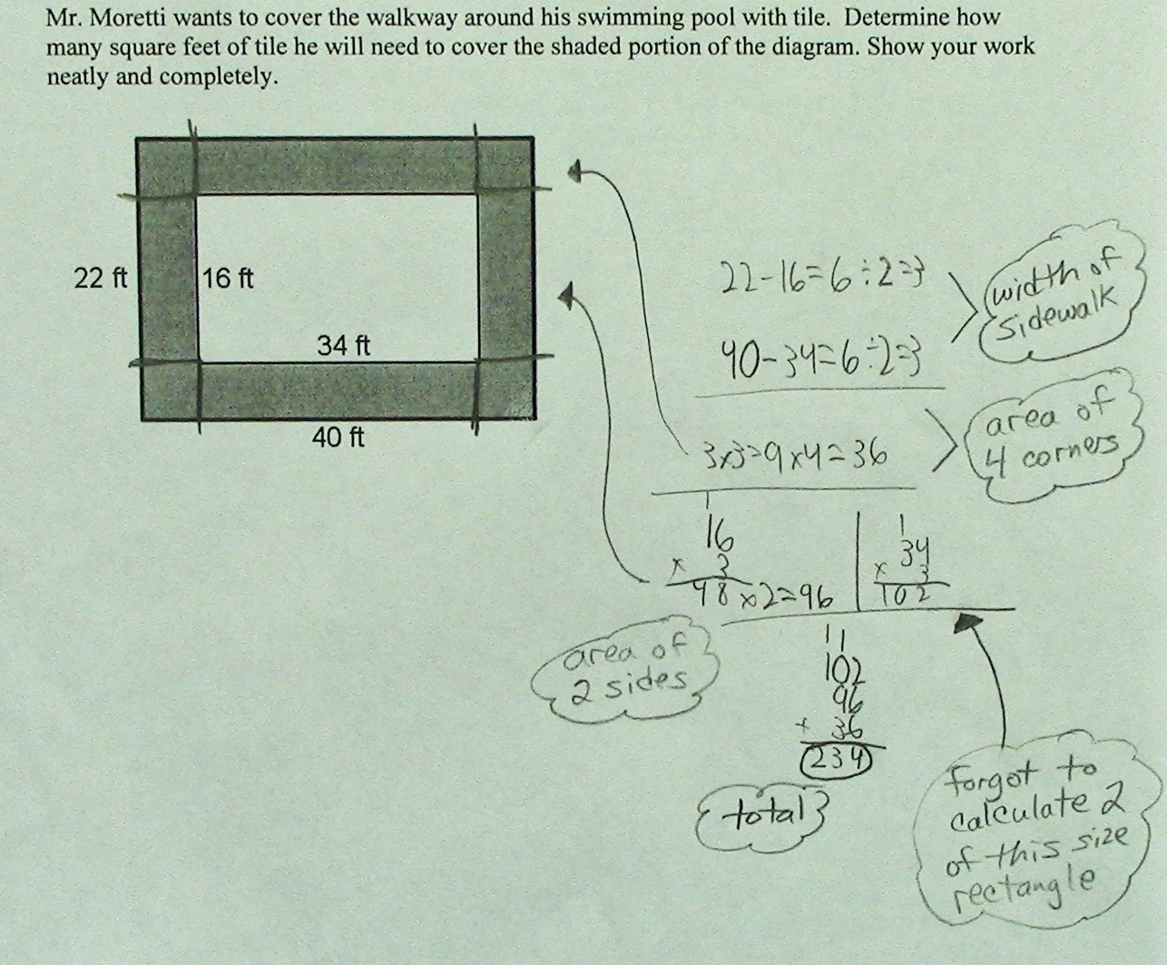 Swimming Pool Walkway