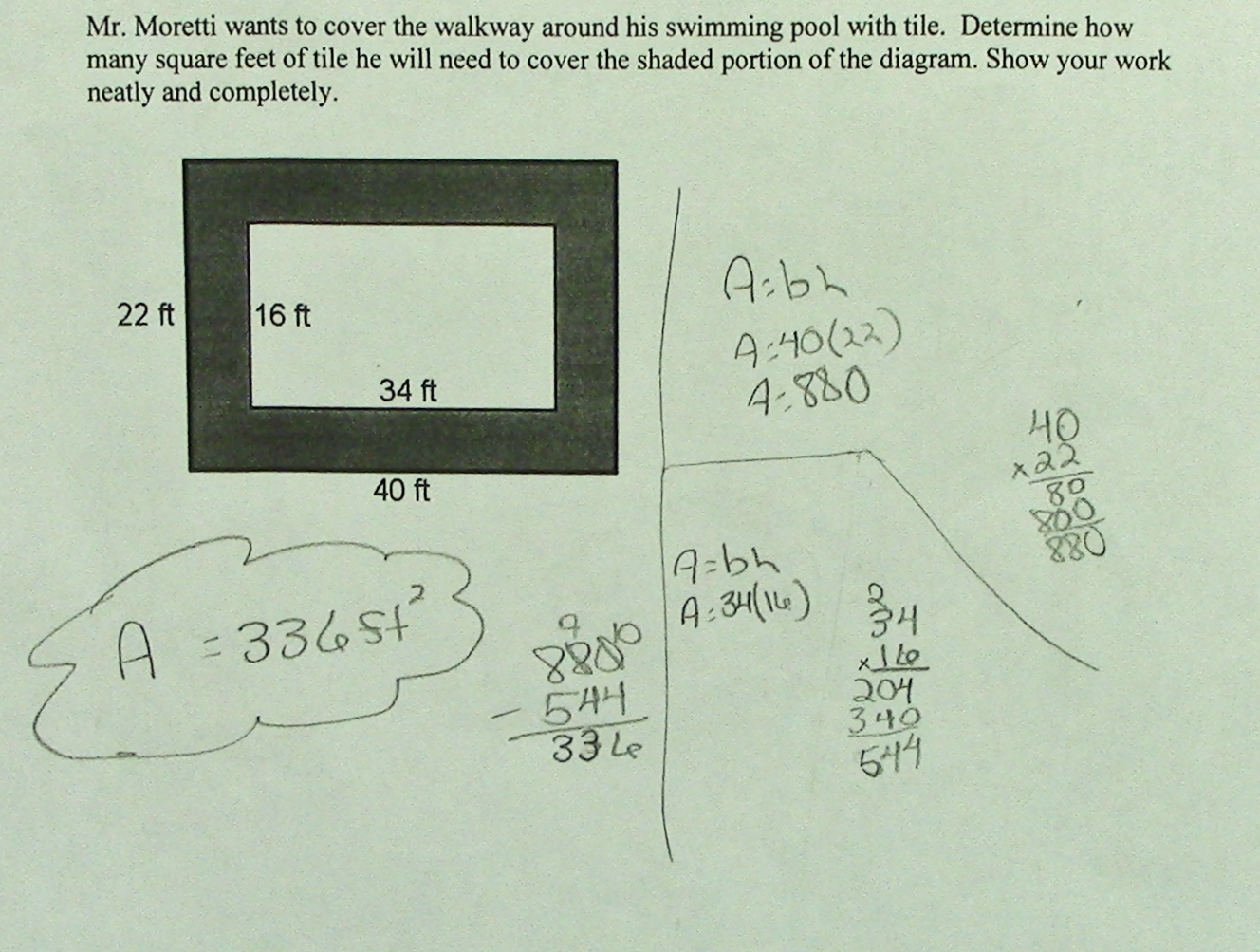 Swimming Pool Walkway