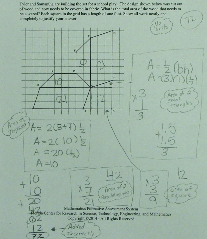 Composite Polygon Area