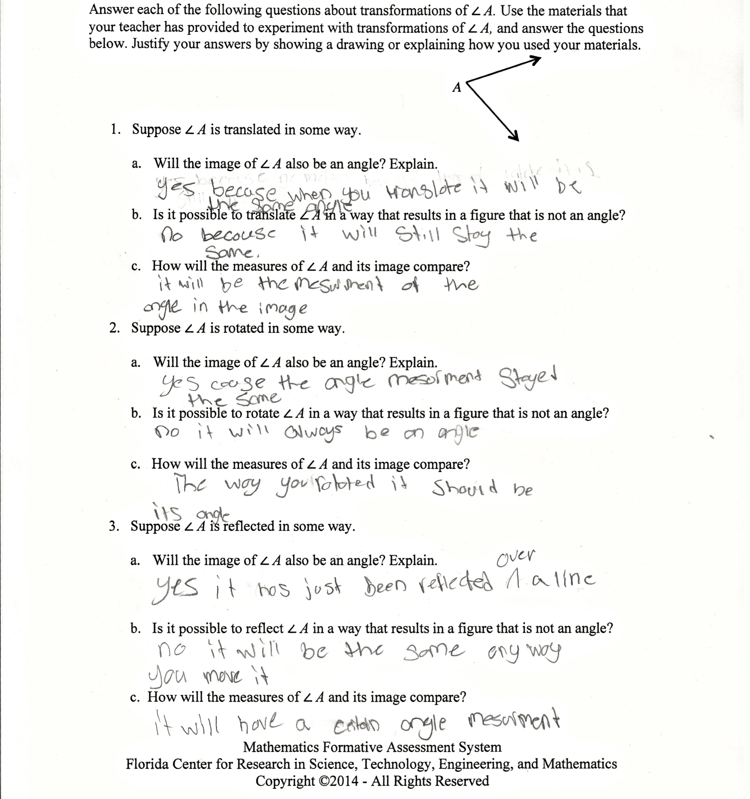 Angle Transformations