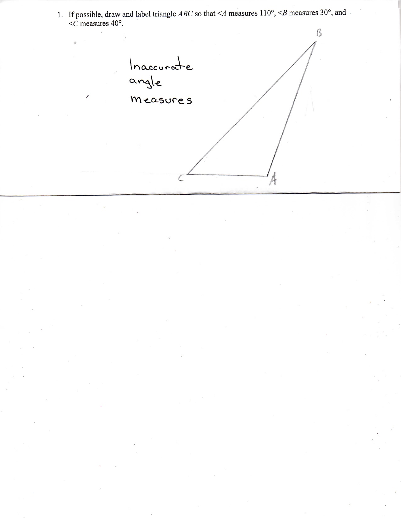 Drawing Triangles AAA