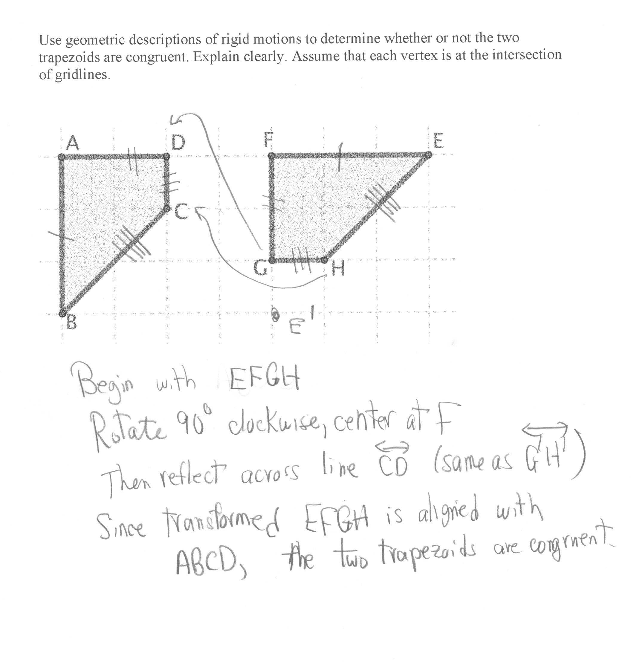 Congruent Trapezoids