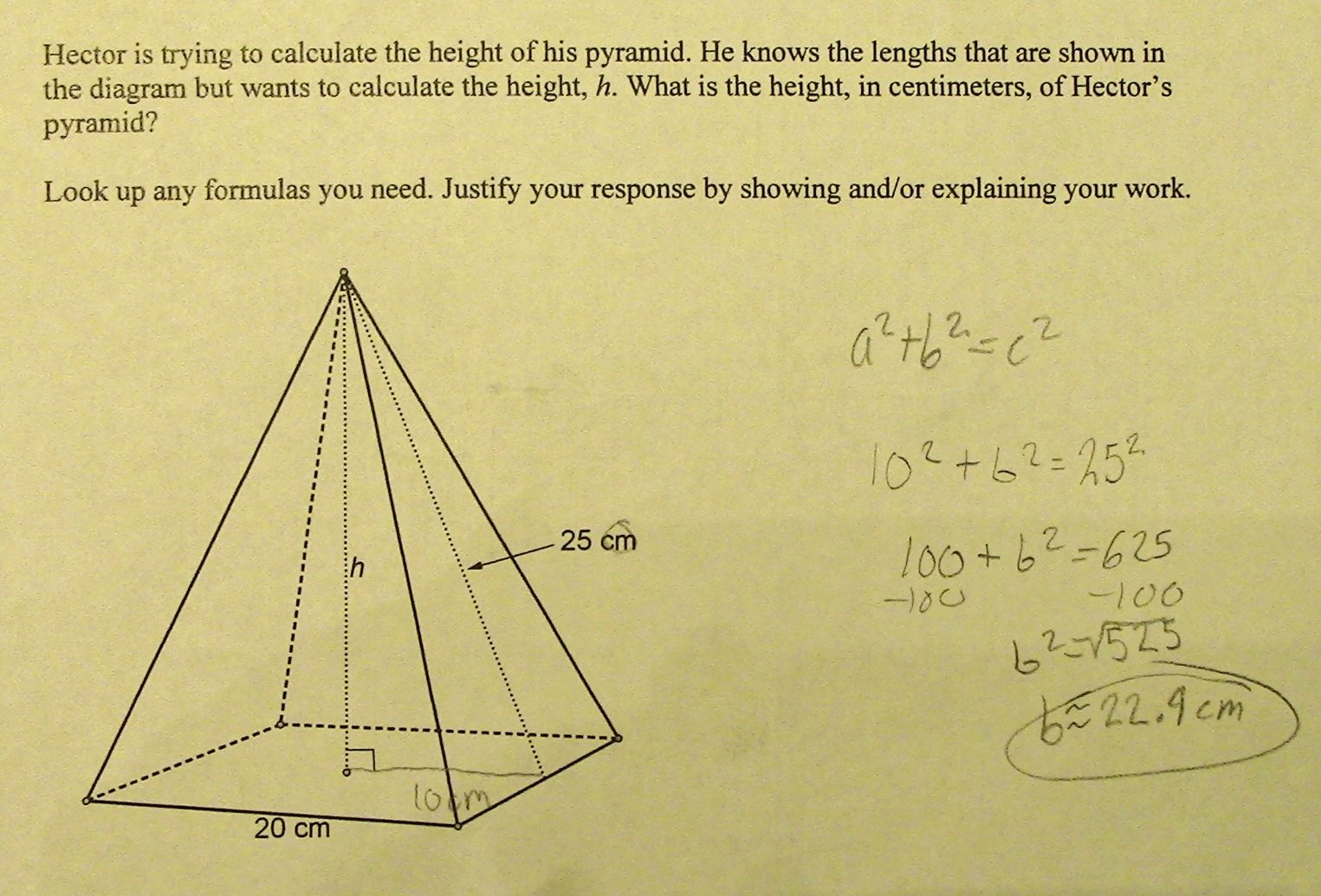 Pyramid Height