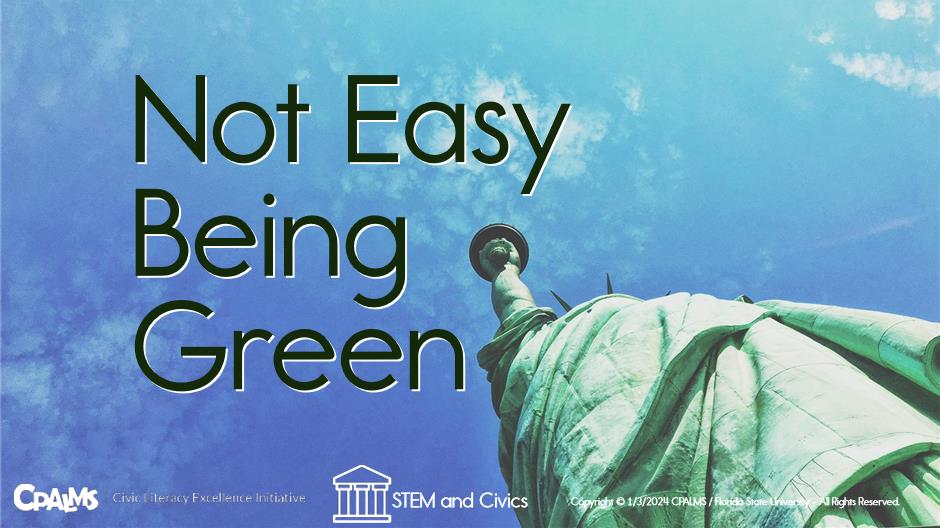 Not Easy Being Green