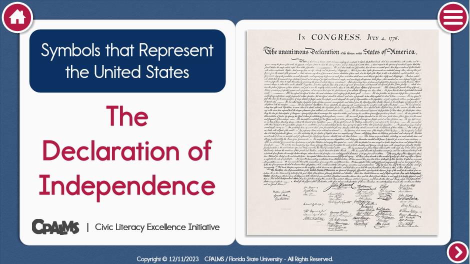 Declaration of Independence - Interactive Research Pages